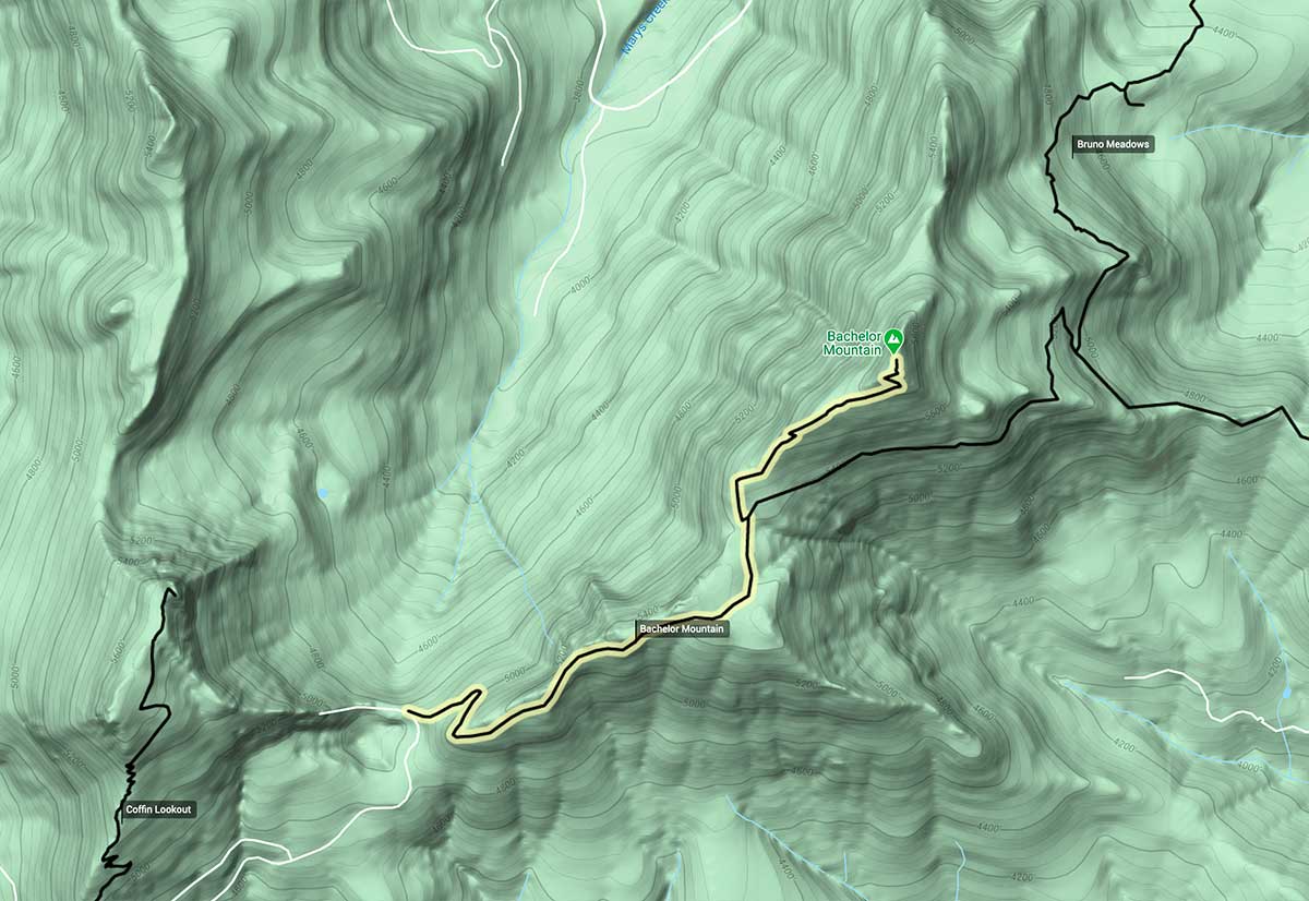 Bachelor Mountain Trail » BendTrails