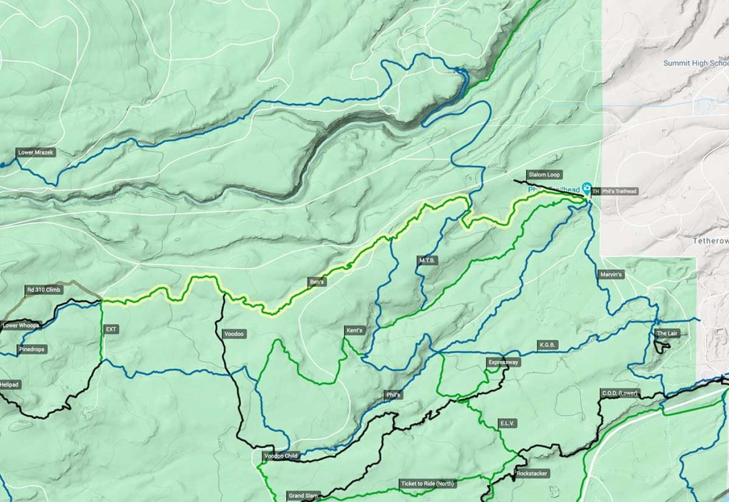 Bend Trails :: Bend Oregon Mountain Biking Trails and Maps
