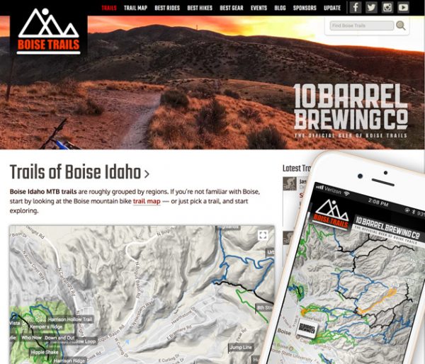 New Boise Trails Website! | Bend Trails