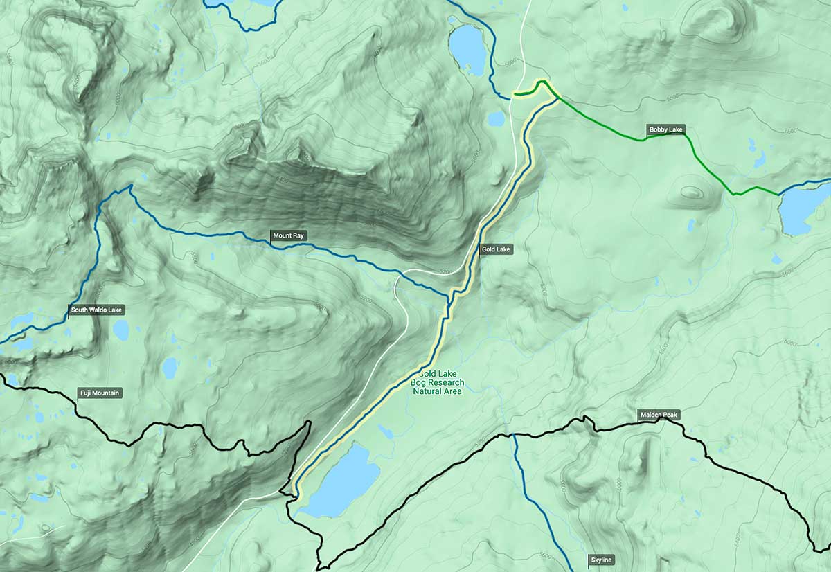 Gold Lake Trail » BendTrails