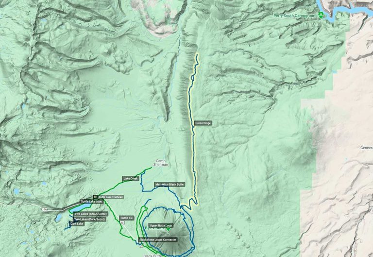 Bend Trails :: Bend Oregon Mountain Biking Trails and Maps