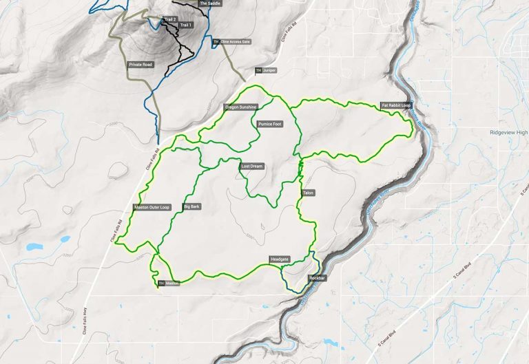 Bend Trails :: Bend Oregon Mountain Biking Trails and Maps