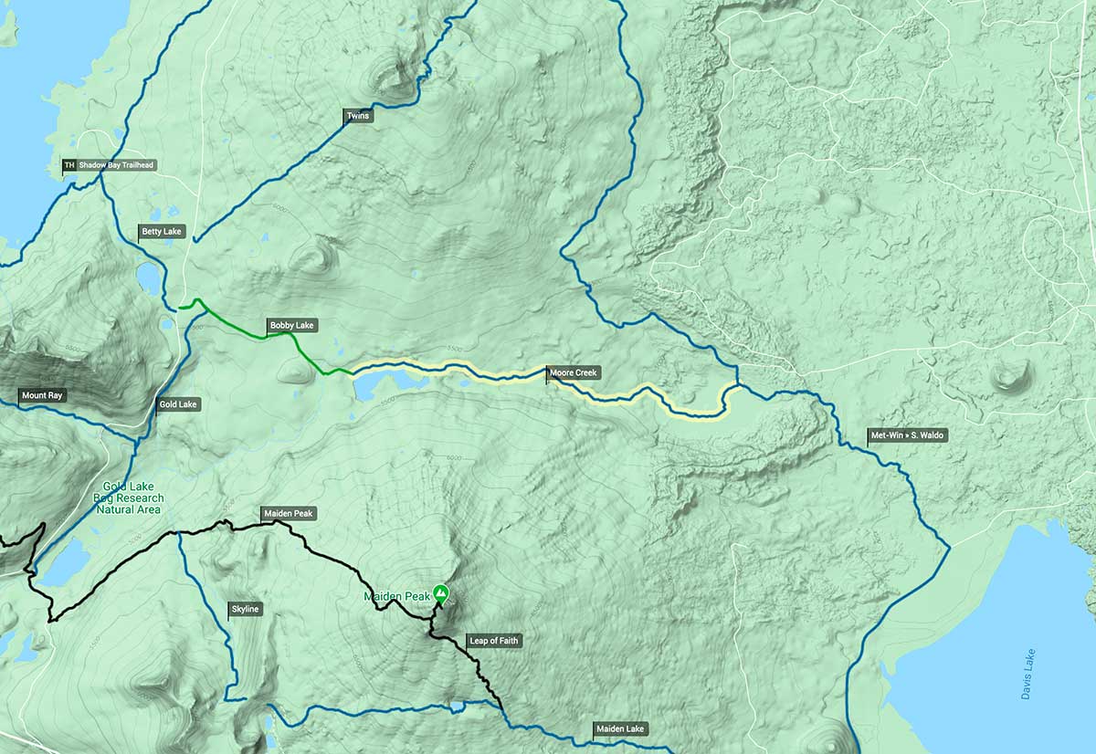 Moore Creek Trail » BendTrails