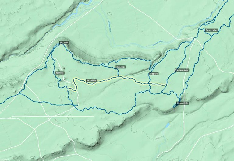 Bend Trails :: Bend Oregon Mountain Biking Trails and Maps