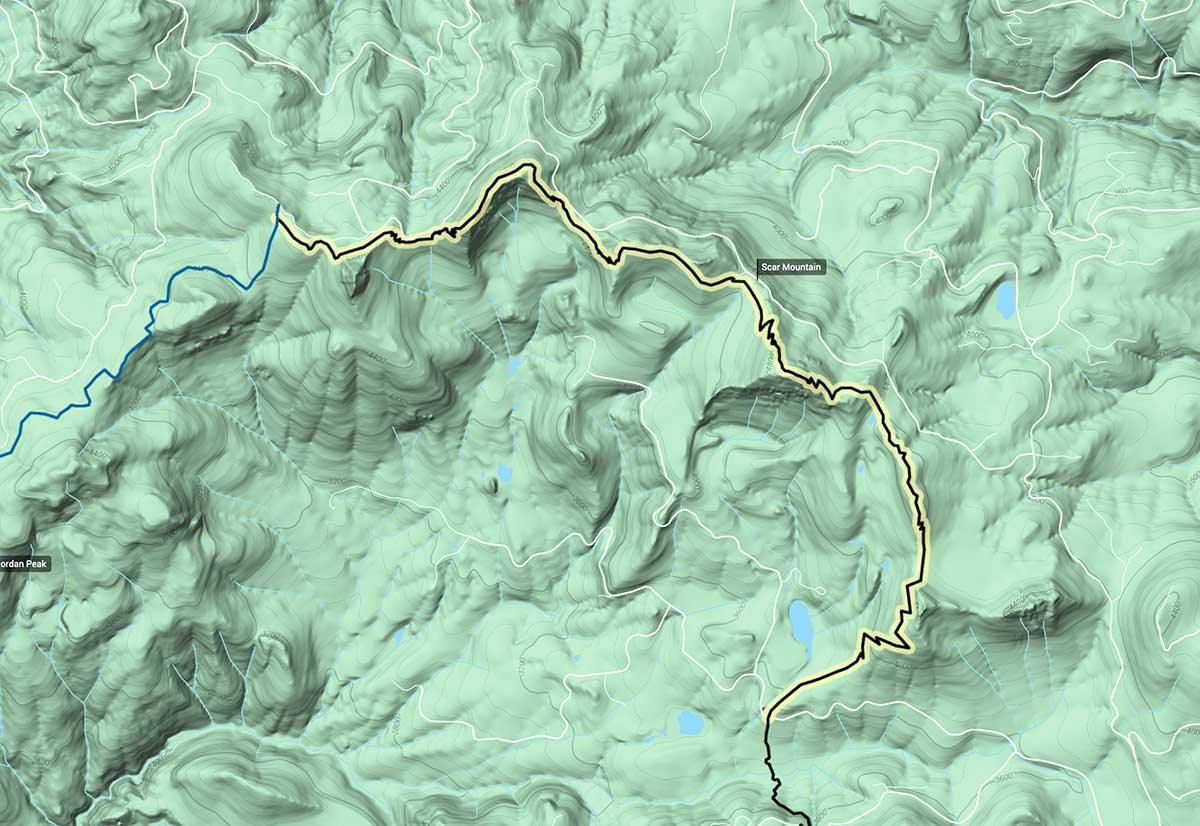 Scar Mountain Trail » BendTrails