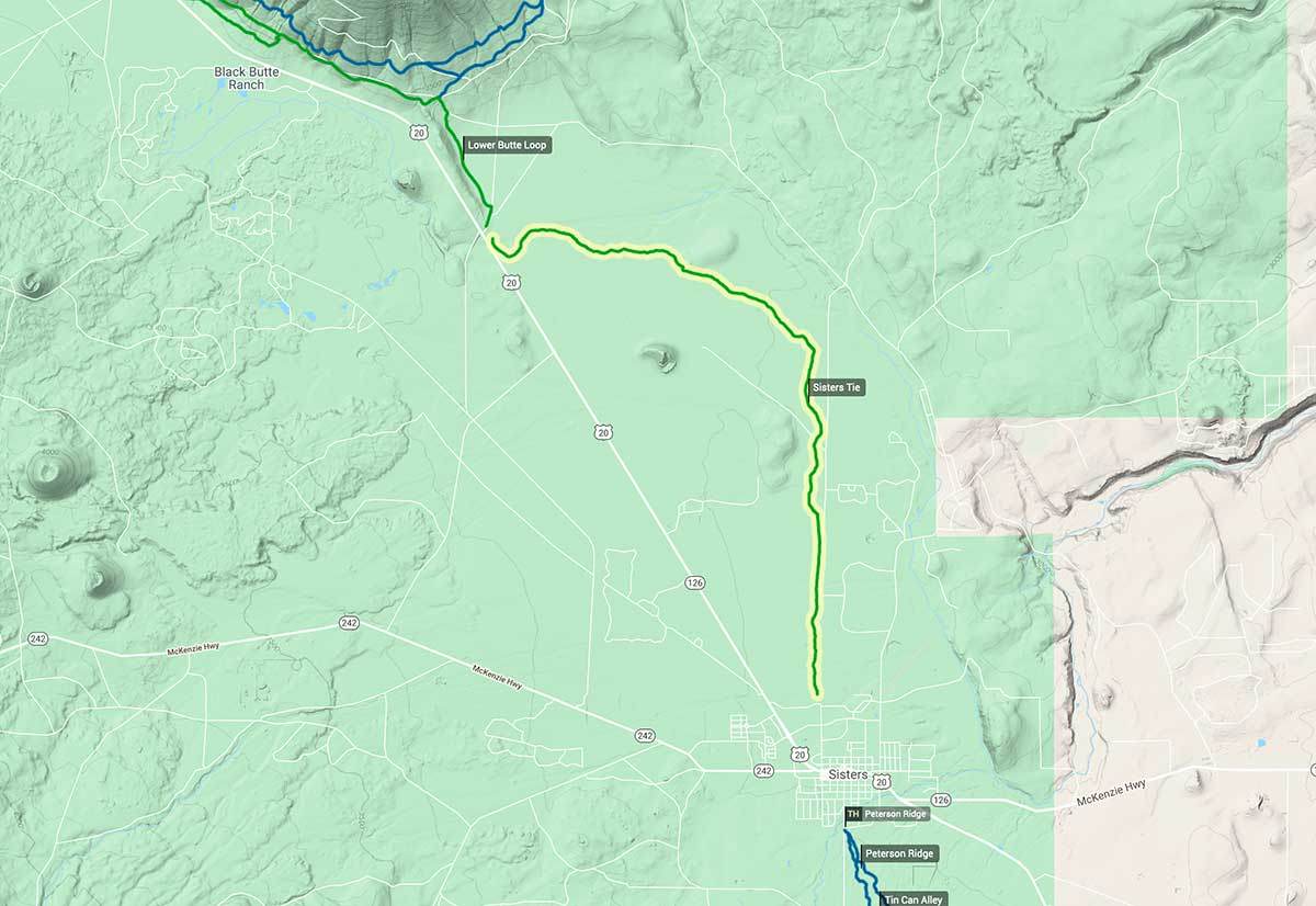 Bend Trails :: Bend Oregon Mountain Biking Trails and Maps