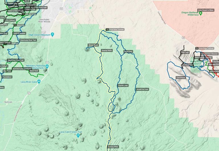 Bend Trails :: Bend Oregon Mountain Biking Trails and Maps