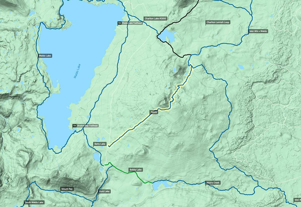 Bend Trails :: Bend Oregon Mountain Biking Trails and Maps