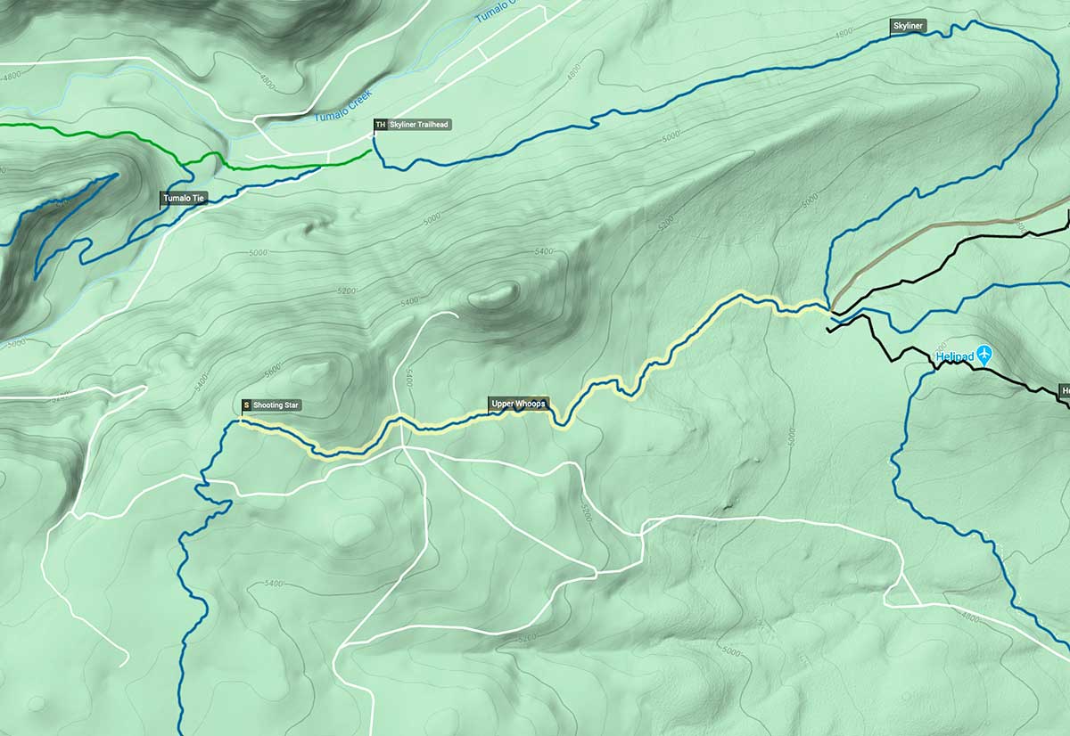 Upper Whoops Trail » BendTrails